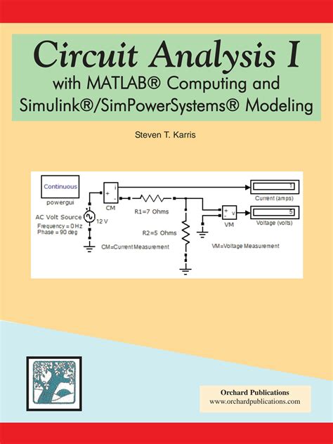 Solution Circuit Analysis I With Matlab Computing And Simulink