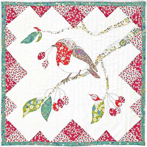 Liberty Fabric Robin Cushion Kit Sewing Kit Alice Caroline Trade