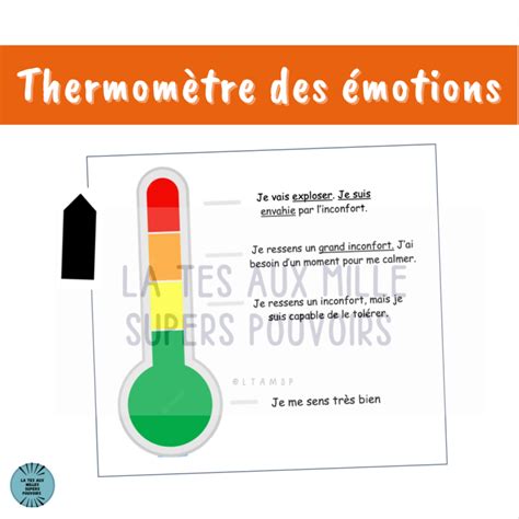Thermomètre Des émotions