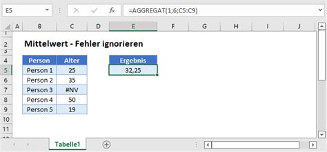 Mittelwert Fehler In Excel Und Google Sheets Ignorieren Automate Excel