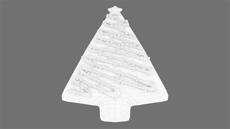 크리스마스 진저 브레드 트리 3d 모델 29 Max Fbx C4d Unitypackage Upk Ma Obj Gltf Usd Free3d