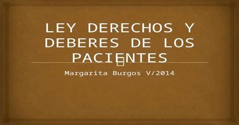 8 Ley Derechos Y Deberes Que Tienen Las Personas Pptx Powerpoint