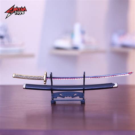 Mini Katana Demon Slayer Tsugikuni Yoriichi 26cm Jintan Toys