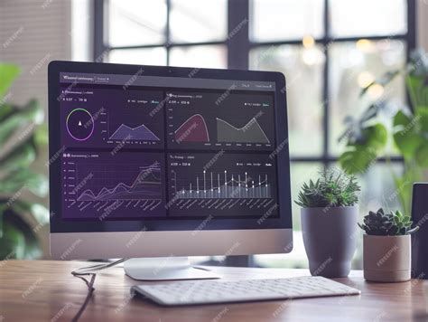Elegant Product Performance Dashboard Premium Ai Generated Image