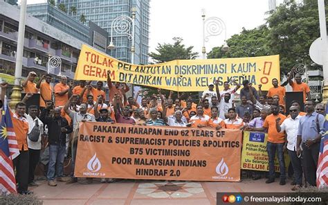 P Uthayakumar The Leader Of Hindraf 20 Is Wrong Cant He See That We Want An End To Race