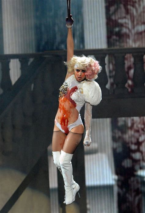 Lady Gagas 2009 Mtv Vmas Performance Video Popsugar Celebrity Photo 25