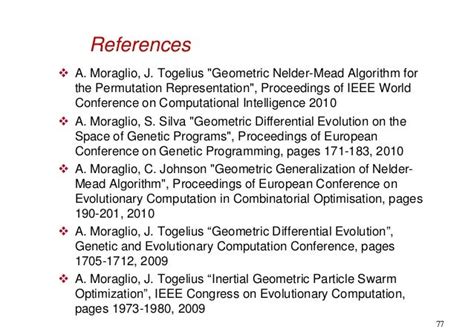 ieee cec 2013 tutorial on geometry of evolutionary algorithms