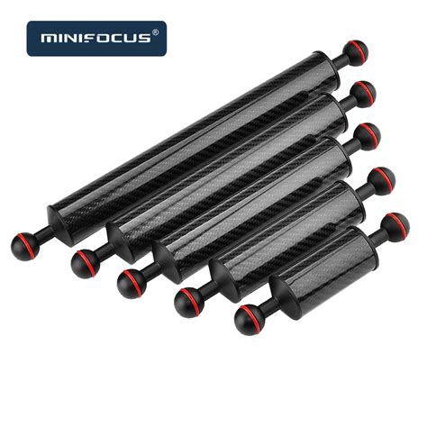 D40mm 탄소 섬유 수중 플로트 암 2 개 다이빙 트레이 하우징 비디오 라이트스트로브 부력 플로팅 볼 장착 2 개스포츠 캠코더 케이스 Aliexpress