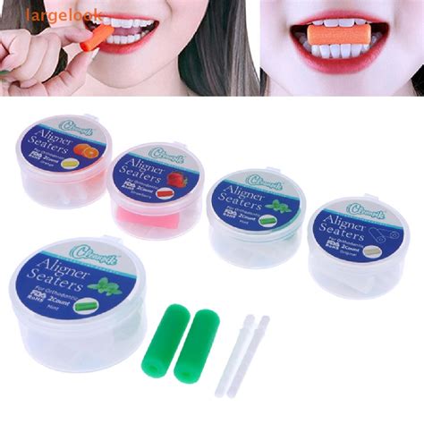 [largelook] 2pcs Orthodontic Chewies For Invisalign Aligner Chewies