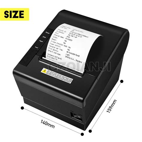 80mm Thermal Receipt Printers Bill Pos Printer Wit Vicedeal
