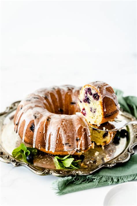 Blueberry Lime Pound Cake Recipe Girl