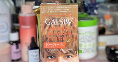 Gatsby Natural Bleach And Color Sheer Grege Review Easy Medium Brown
