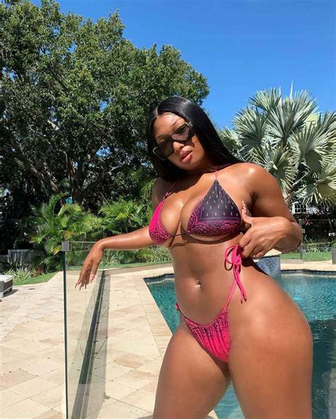 Megan Thee Stallions Best Bikini Moments Pics