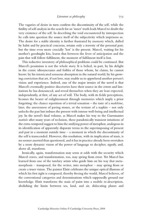 The English Version Of The Cambridge Philosophical History 1870 1945