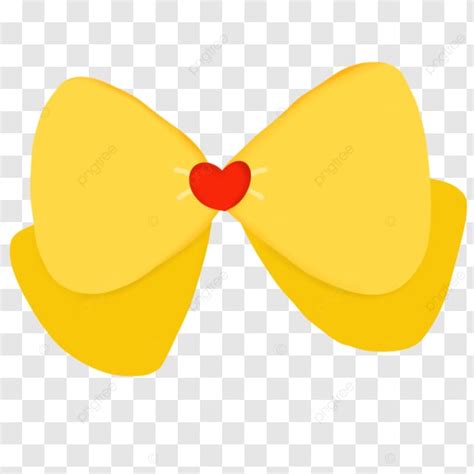 노란색 더블 리본 클립 아트 더블 리본 클립 아트 노란 리본 클립 아트 귀여운 노란 리본 Png 일러스트 및 Psd 이미지 무료 다운로드 Pngtree