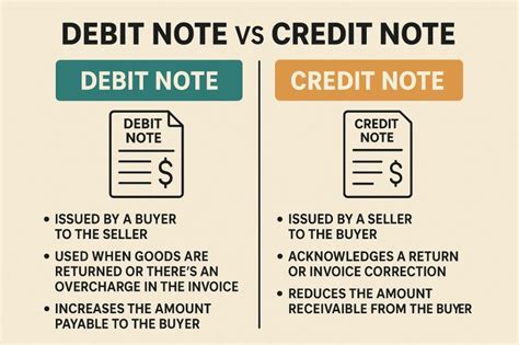 Debit Vs Credit Notes Whats The Difference Attiq Ur Rehman Posted