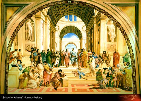 School Of Athens Updated By Donaldsart On Deviantart