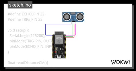 Aliultrasonic Wokwi Esp32 Stm32 Arduino Simulator