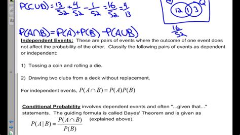 Ib Math Sl Statistics And Probability Review Topic 6 Youtube