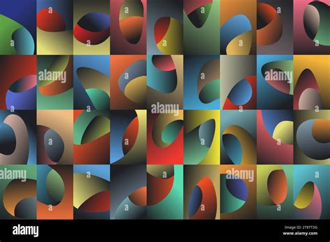 Vibrant Vector Gradients Abstract Shapes—explore Dynamic Creativity Iin This Background A