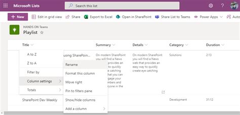 How To Rename The Title Column In Sharepoint Lists And Microsoft Lists