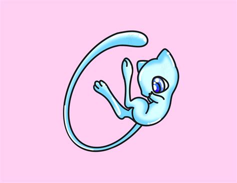 Shiny Mew R Pokemonart