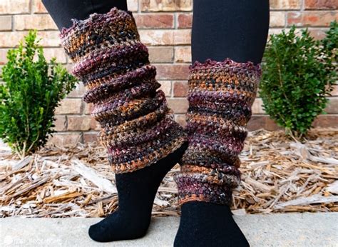 Sesame Leg Warmers And Wristlets Free Crochet Patterns