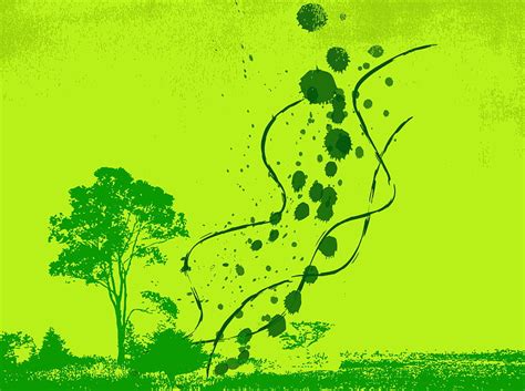 녹색 봄 배경 Ai Uidownload