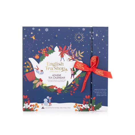 English Tea Shop Organic Advent Tea Calender 50g Waitrose Uae And Partners
