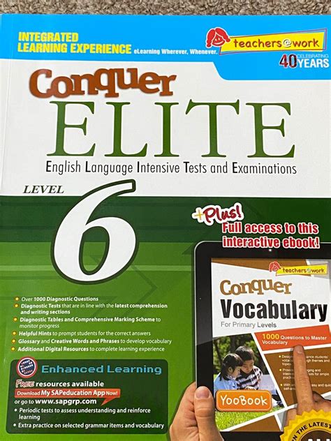 Conquer Elite Grammar Book And Psle Booklet Hobbies And Toys Books