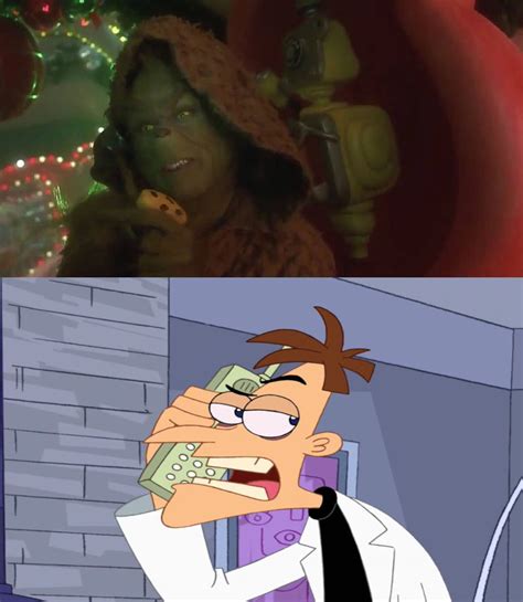 The Grinch 2000 Calls Dr Doofenshmirtz By Ehrisbrudt On Deviantart