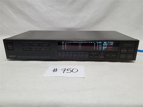 Akai Ea A7 Computer Graphic Equalizer 750 Vintage Good Used Reverb