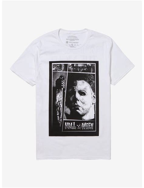 Halloween Michael Myers Panels T Shirt Hot Topic