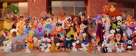 Disneys “once Upon A Studio” List Of Characters In Order Of Appearance