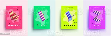 現代排版五顏六色的封面中小字母 Wxyz 與抽象孟菲斯設計背景向量時尚範本為您的海報 橫幅 演示文稿 佈局向量圖形及更多字母z圖片 Istock