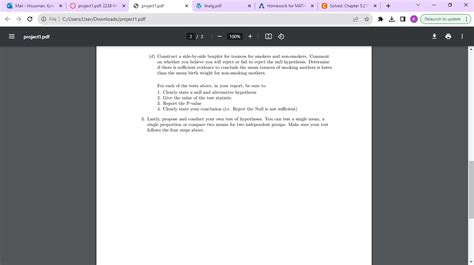 Solved Statistical Inference Help Please I Only Put The