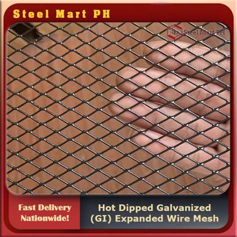 Expanded Wire Mesh 4x8ft Expanded Metal Wire Mesh Hot Dipped Galvanized Expanded Mesh Wire