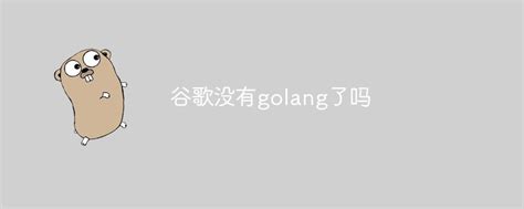 Does Google No Longer Have Golang Golang Php Cn