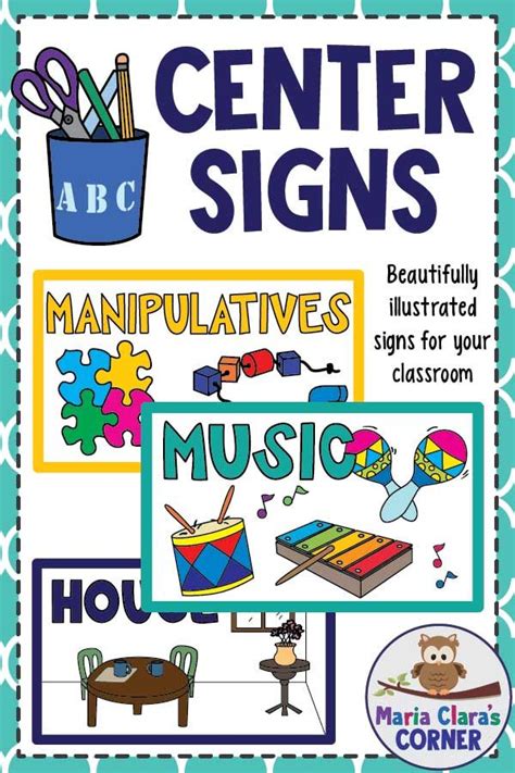 Classroom Center Signs Classroom Center Signs Classroom Centers