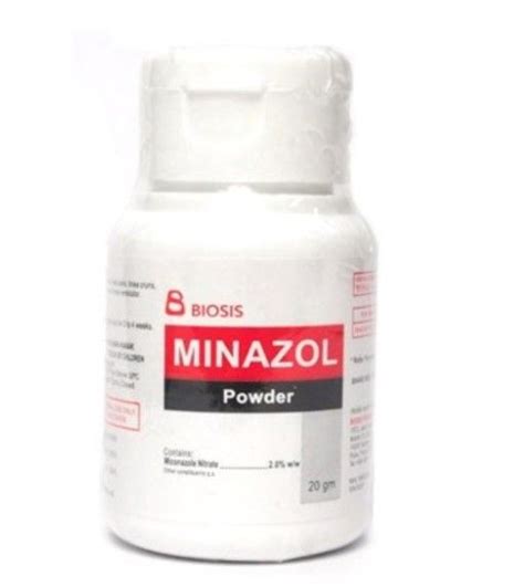 Minazol Miconazole Anti Fungal Powder 20g Lazada Singapore