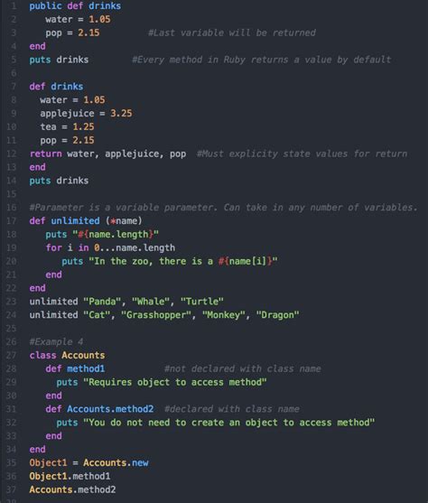 methods and encapsulation ruby programming language step by step