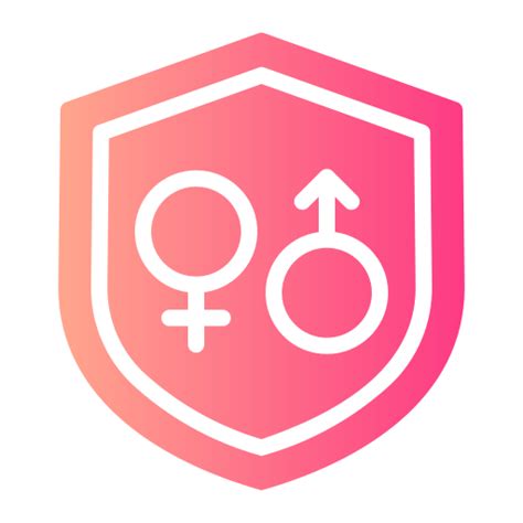 Heterosexual Generic Gradient Fill Icon