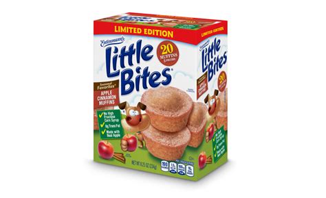 Limited Edition Little Bites Apple Cinnamon Muffins Return To Shelves Snack Food And Wholesale