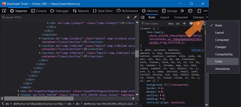 how do i download extract font from firefox developers tools stack