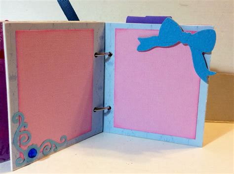 Disney Princess Scrapbook Premade Pages Chipboard Scrapbook Mini Album
