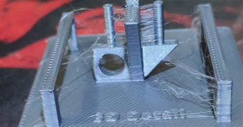 Small Features Stringing And Overhang Test Model By Luigisvc