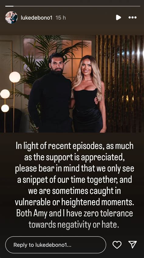 Mafs Uks Luke Responds To Criticism Over Amy Relationship