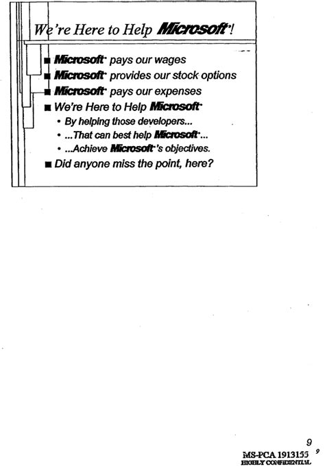 Techrights — What Highly Confidential Documents From Microsoft Teach Us About Its Plan For