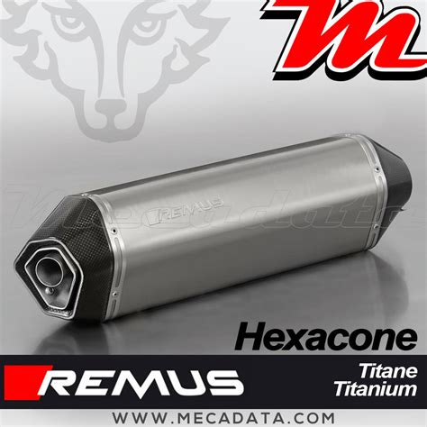 Silencer Exhaust Remus Hexacone Titanium Husqvarna 701 Supermoto 2017