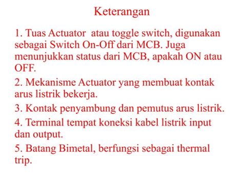 Fungsi Dan Komponen Panel Listrik Pptx